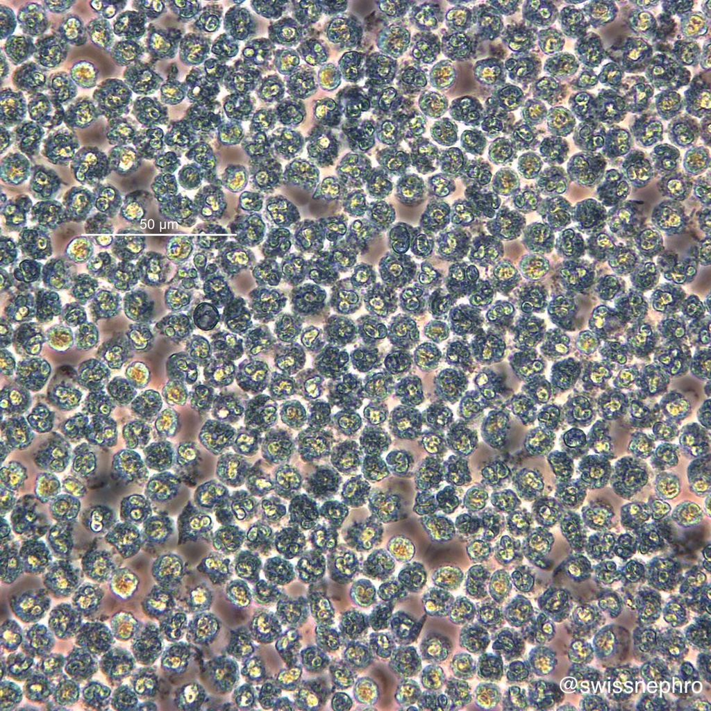 Urine Sediment of the Month: 4 Flavors of Nucleated Cells - Renal ...