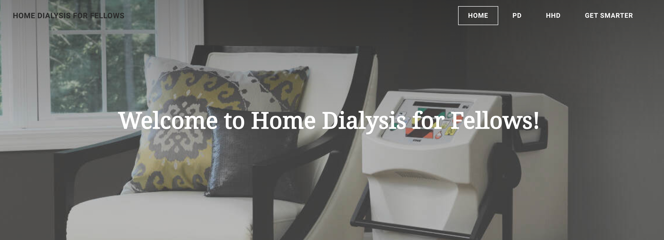Home Dialysis for Fellows Online Resource - Renal Fellow Network